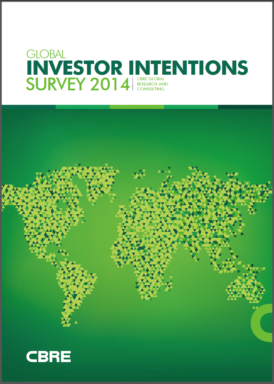 CBRE Global Investor Intentions Survey | 2014