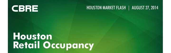 CBRE Market Flash | Houston Retail