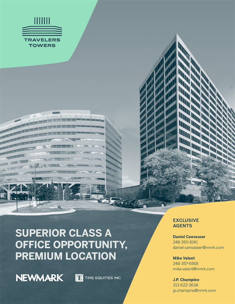 Major Renovations Underway at the Travelers Tower