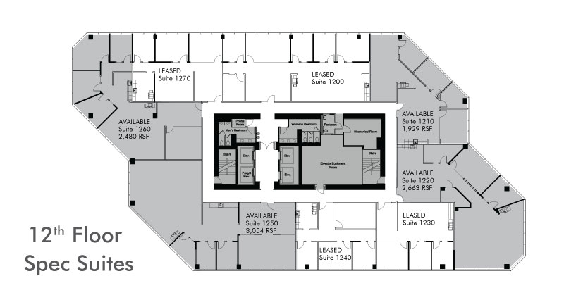 12th Floor Spec Suites | Fifth Third Center | Tampa, FL