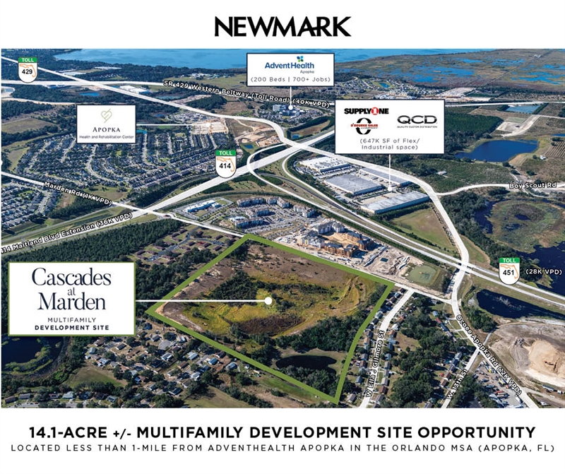 New Listing | Cascades at Marden Development Site | 14.1 Acres | Less ...